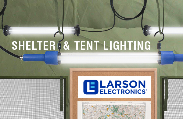 Military Grade Tent & Shelter Lighting - Larson Electronics