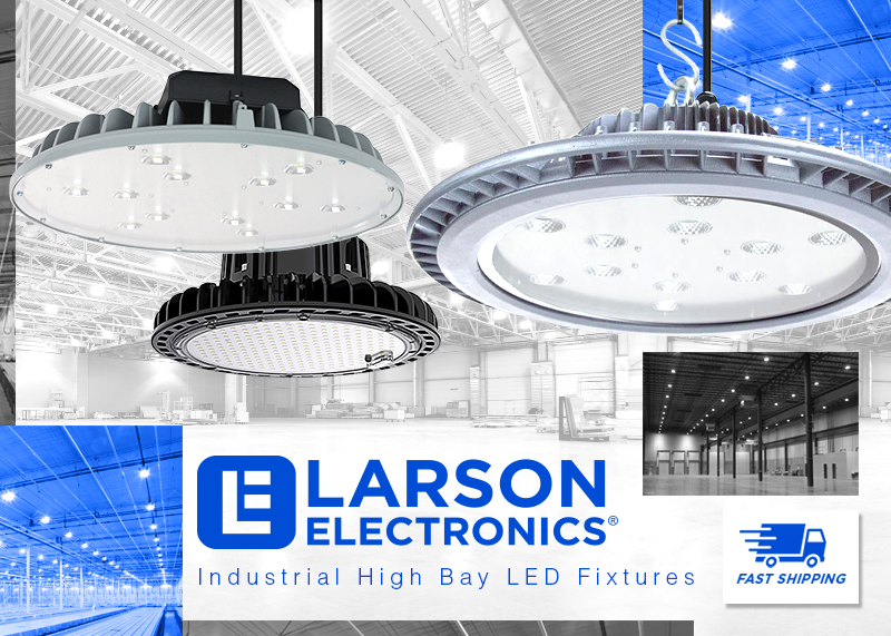 Industrial High Bay LED Fixtures - Larson Electronics