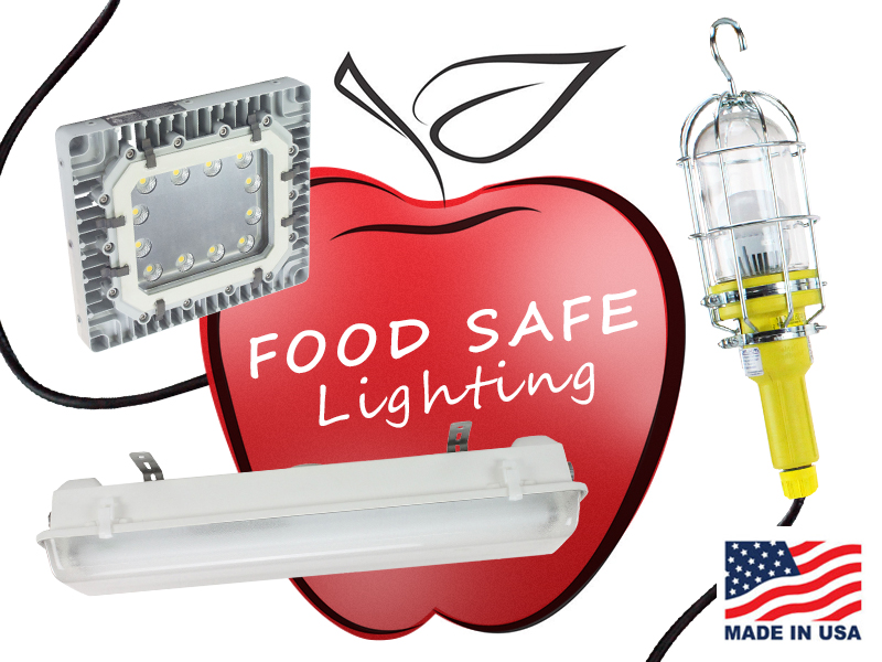 Food Safe Approved Lighting - Larson Electronics